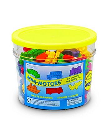 Learning Resources Mini Motors Counters Set 72 Pieces - Macy's