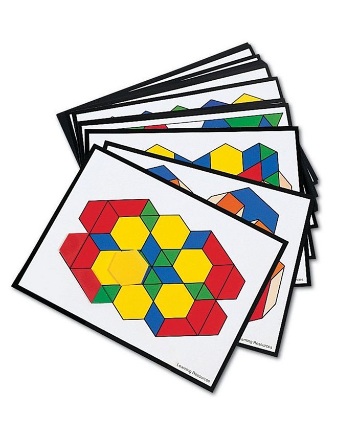 Learning Resources Intermediate Pattern Block Cards - Macy's