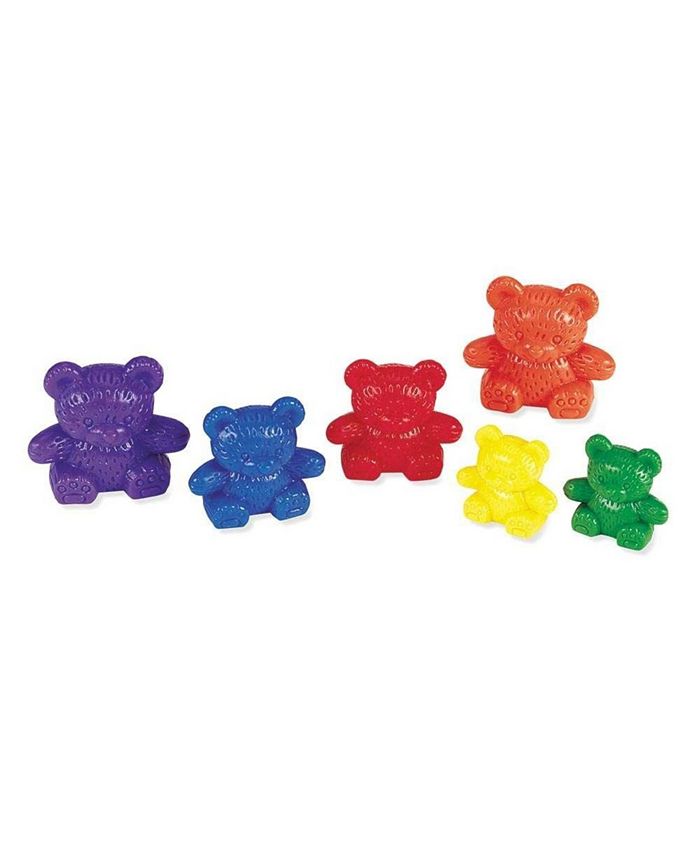 Learning Resources Three Bear Family Rainbow Counters 96 Pieces - Macy's