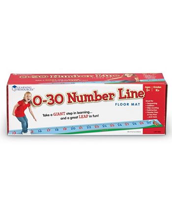 Learning Resources 0-30 Number Line Floor Mat - Macy's