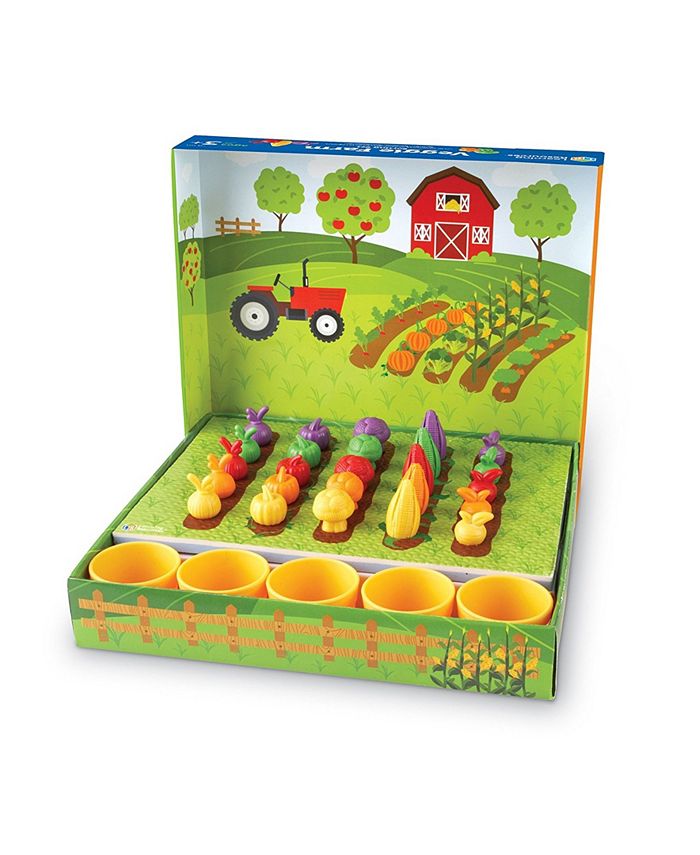 Learning Resources Veggie Farm Sorting Set 46 Pieces - Macy's