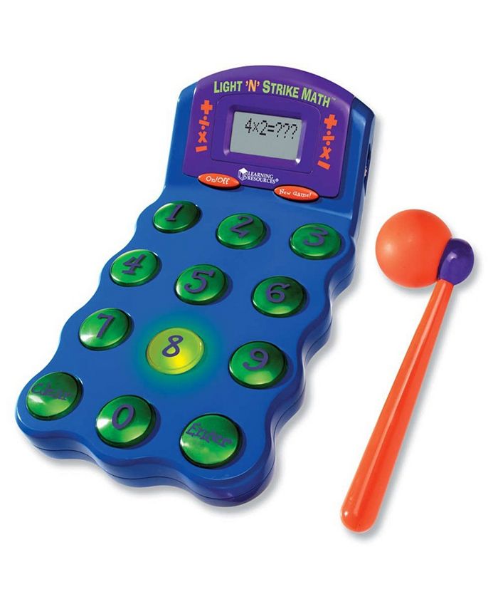 Learning Resources Light 'N' Strike Math Game - Macy's
