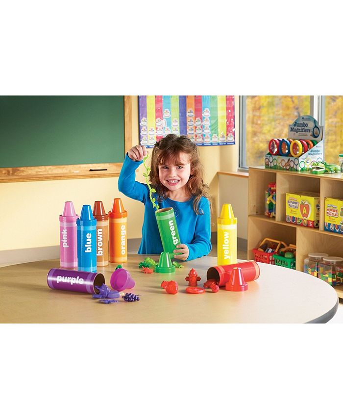 Learning Resources Rainbow Sorting Crayons - Macy's