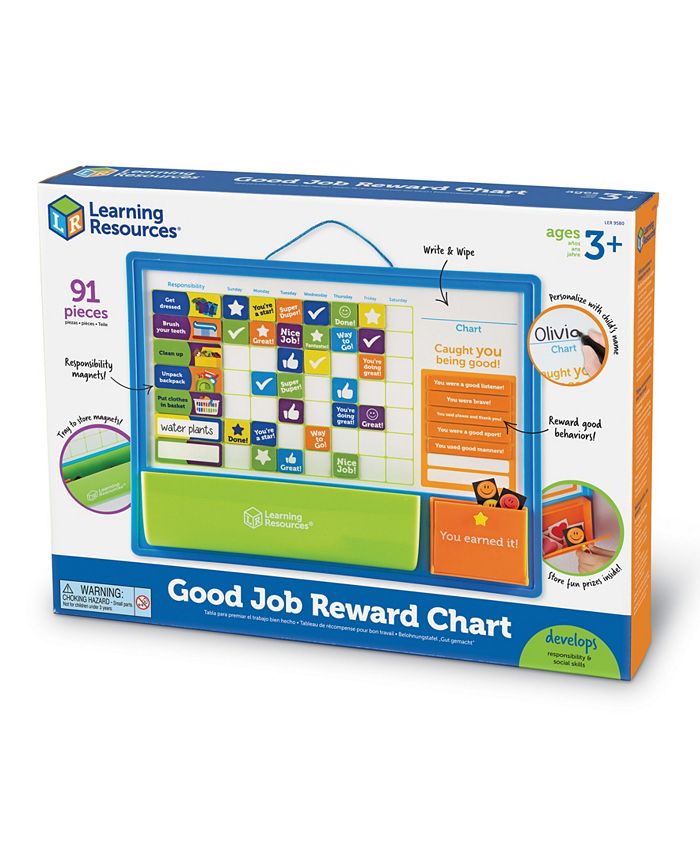 Learning Resources Good Work Reward Chart 91 Pieces - Macy's