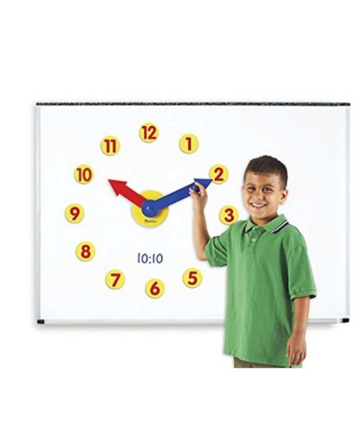 Learning Resources Magnetic Time Activity Set - Macy's