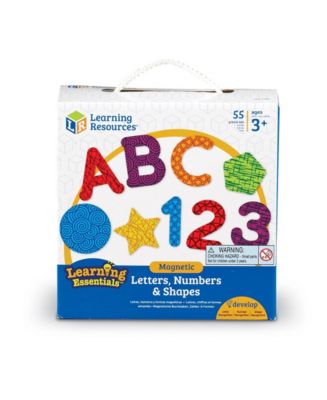 Learning Resources Magnetic Letters Numbers and Shapes - Macy's