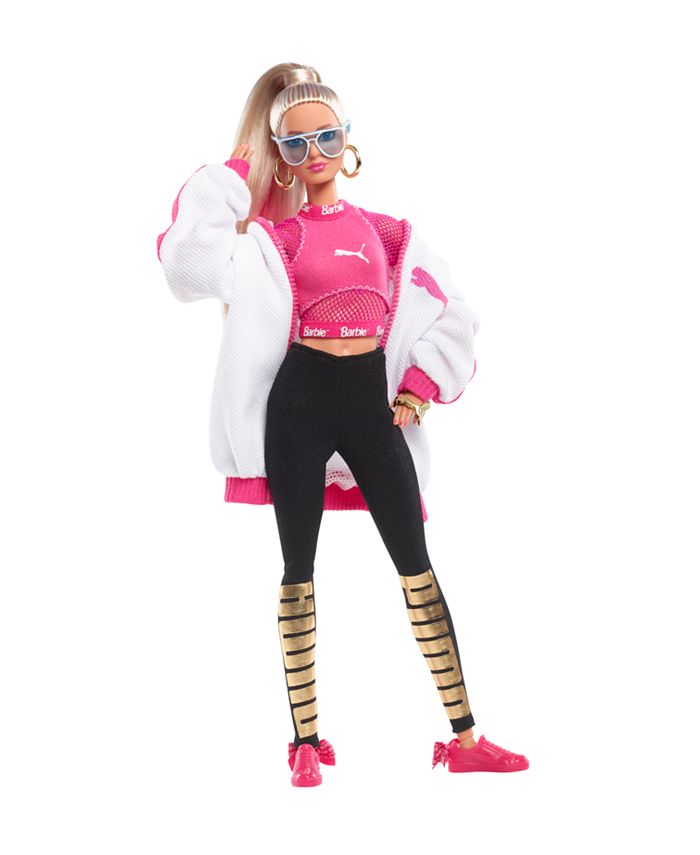 Barbie Puma Doll White Jacket - Macy's