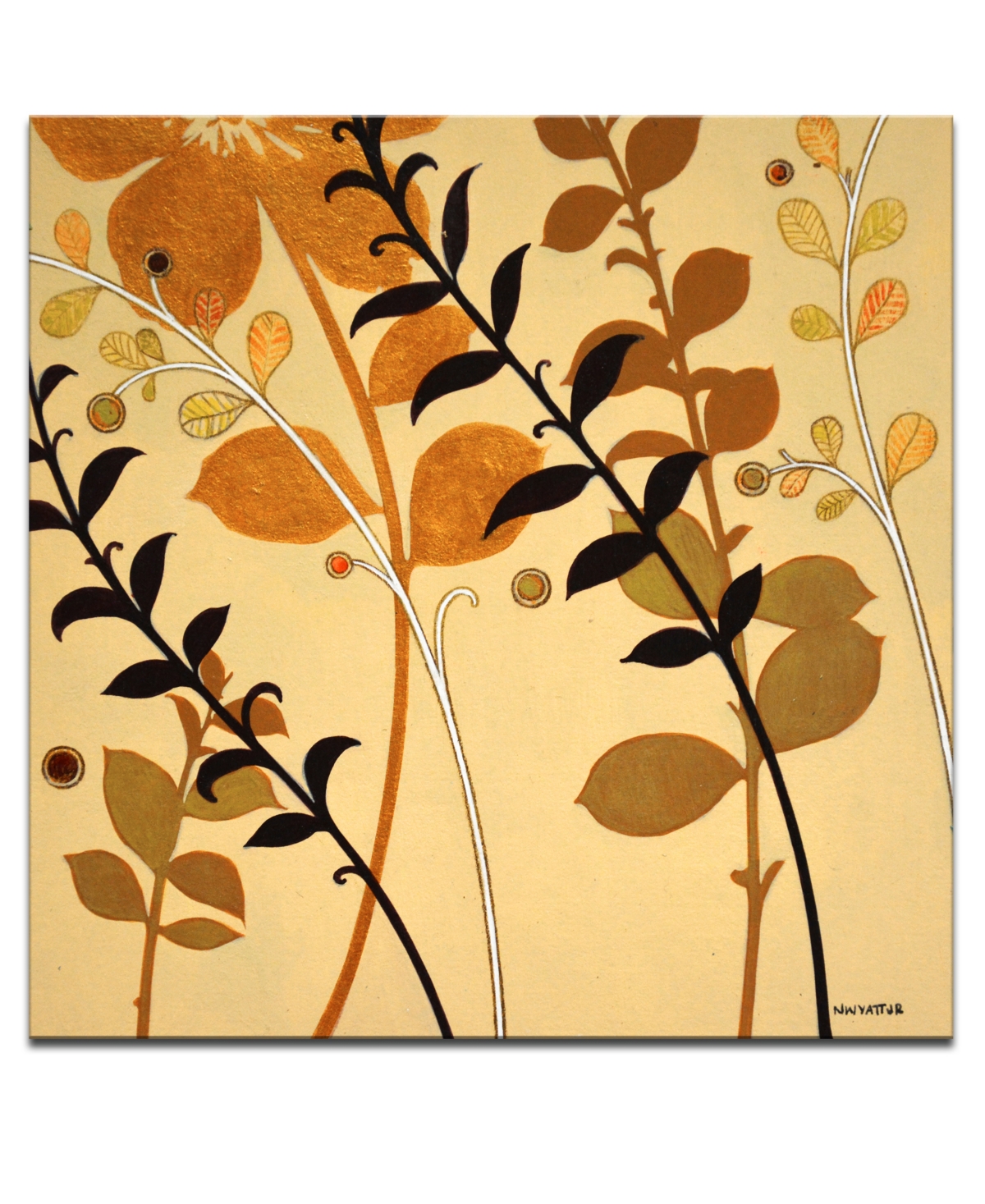 Click here for Ready2HangArt Fall Breeze Canvas Wall Art  30x30 -... prices
