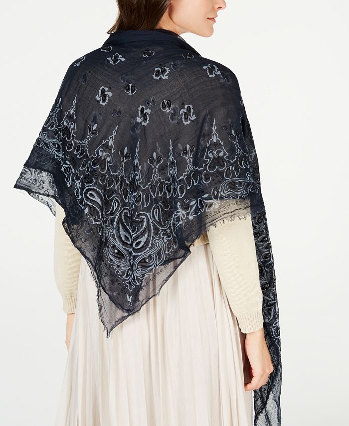 Weekend Max Mara Ustica Cotton Printed Scarf - Macy's