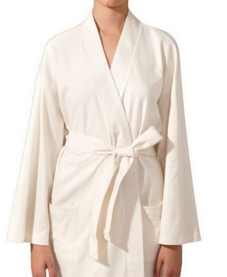 Organic Cotton Jersey Knit Robe - Macy's