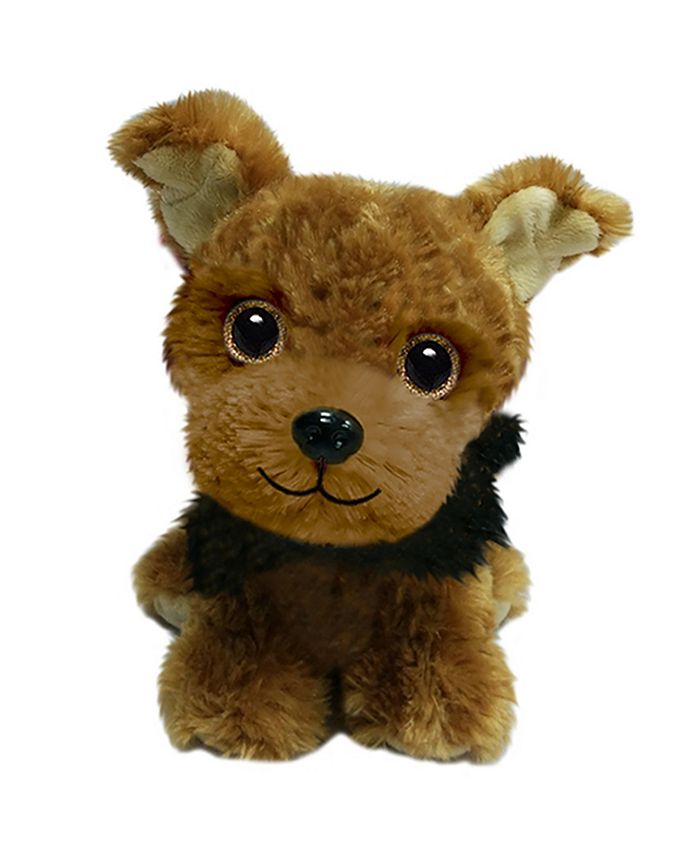 First and Main - Wuffles Yorkie Plush Dog, 7 Inches Sitting - Macy's