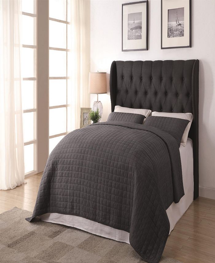 Coaster Home Furnishings Winston traditional Upholstered King Headboard ...