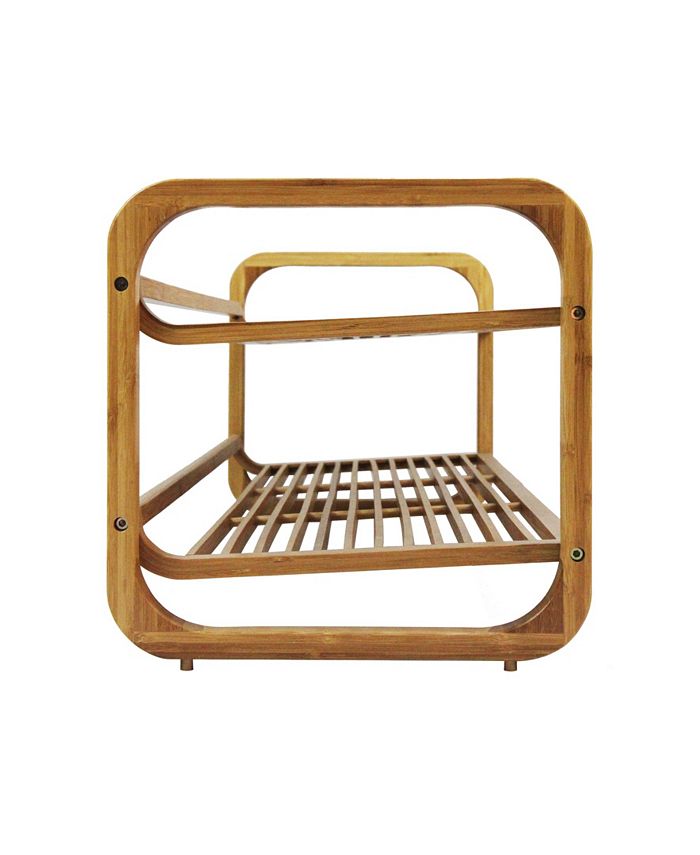 Oceanstar 2-Tier Bamboo Shoe Rack - Macy's