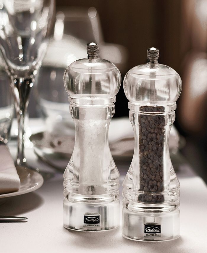 Trudeau 6" Professional Pepper Mill Acrylic - Macy's