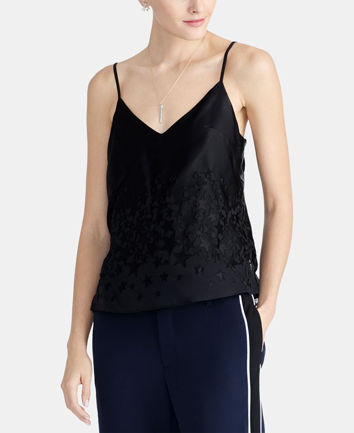 RACHEL Rachel Roy Ophelia Burnout Star Cami, Created For Macy's - Macy's