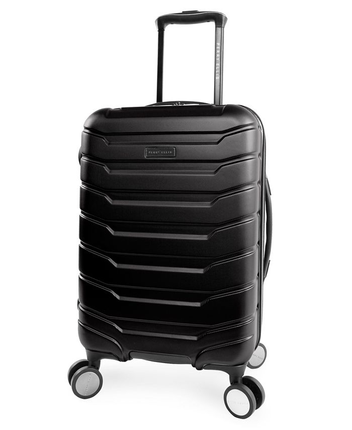 Perry Ellis Traction 21" Spinner Luggage - Macy's