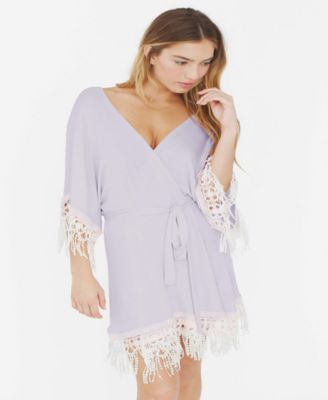 Plum Pretty Sugar Sweetheart Robe - Macy's