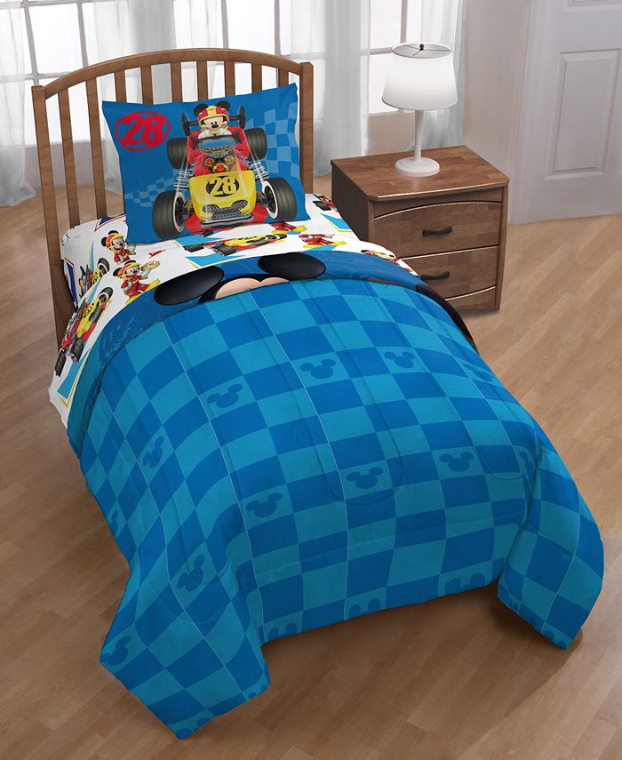 Disney Mickey Mouse 3 Piece Twin Sheet Set - Macy's
