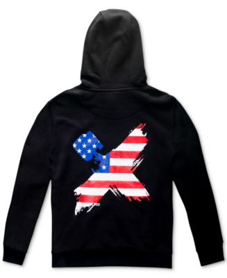 H4X Men's International Flag Back Logo Hoodie - Macy's
