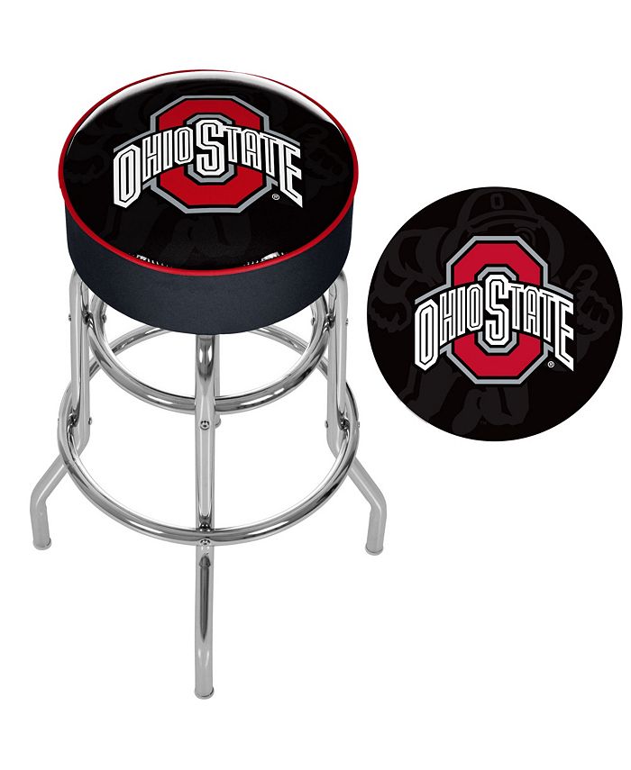 Trademark Global Ohio State Shadow Brutus Padded Bar Stool - Macy's