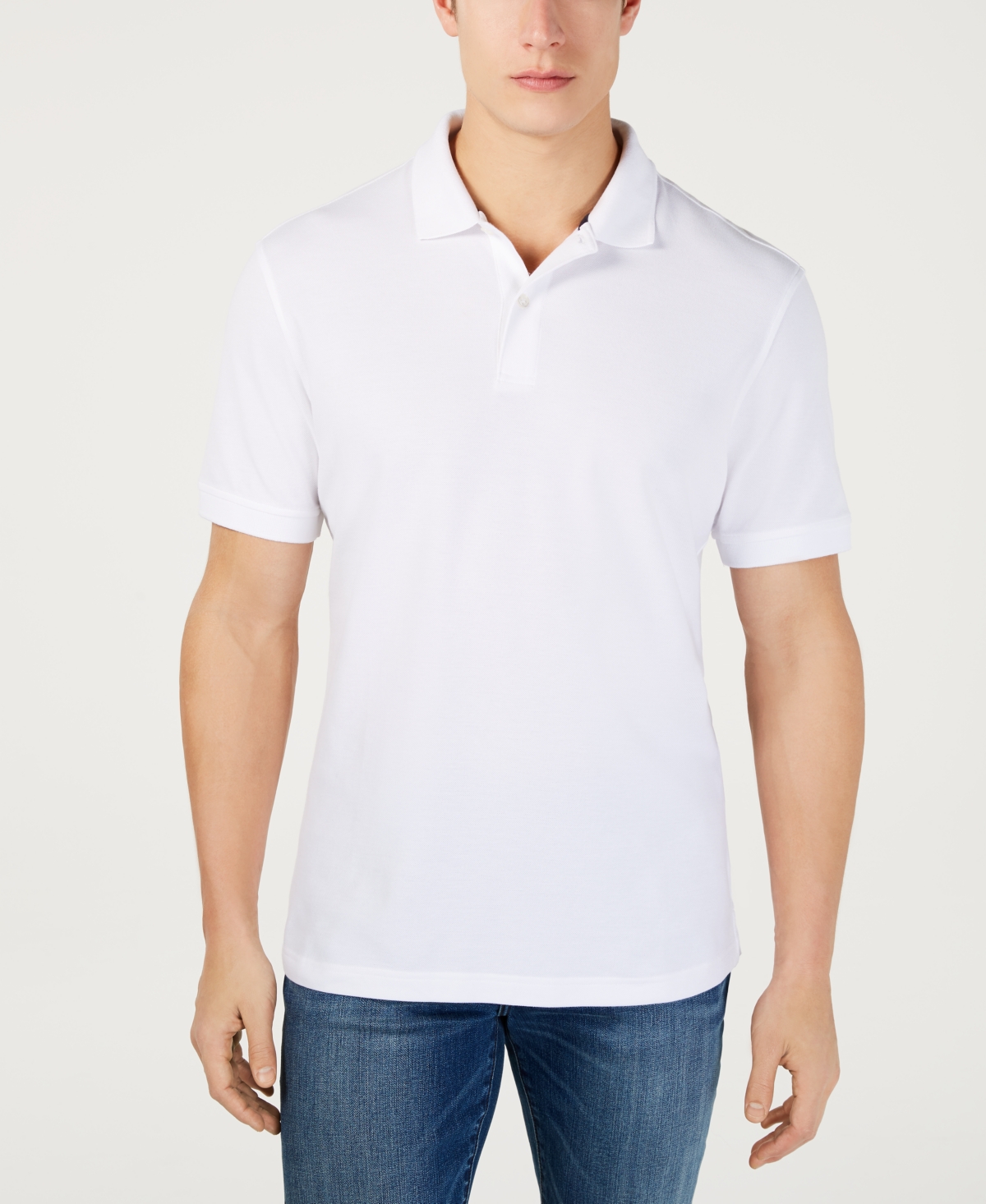 Click here for Club Room Mens Classic Fit Performance Stretch Pol... prices