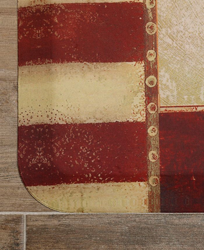 Home Dynamix Designer Chef Rooster Cushioned Anti-Fatigue Kitchen Mat ...