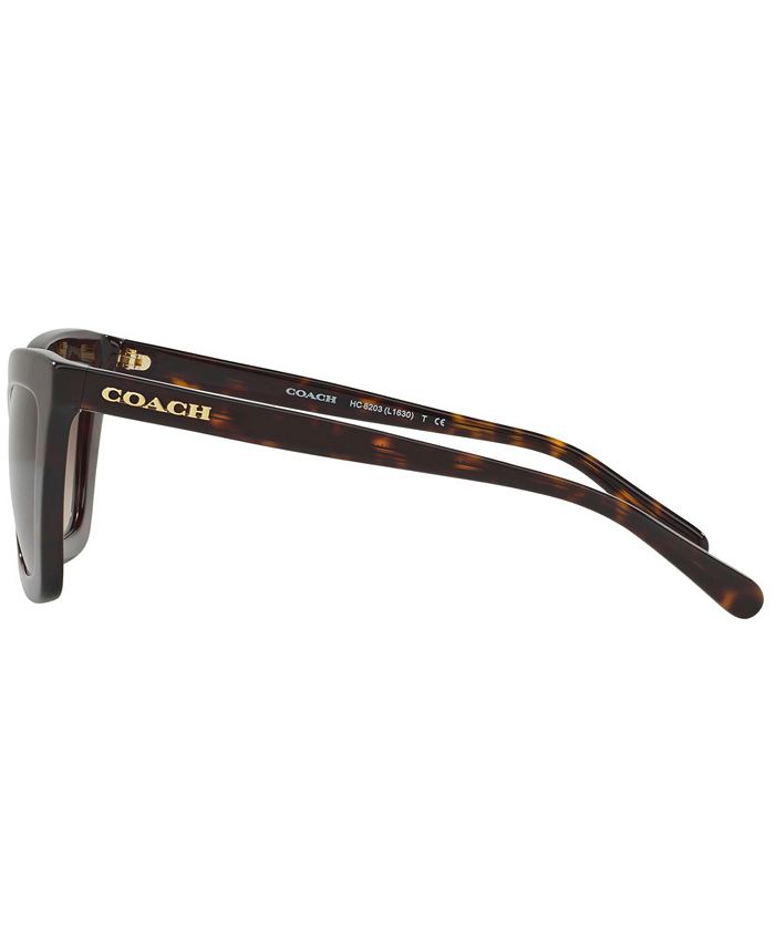 COACH Sunglasses, HC8203 54 L1630 - Macy's