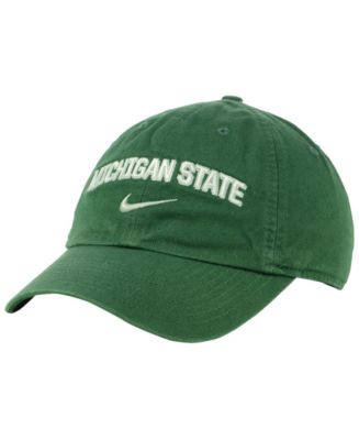 Nike Michigan State Spartans H86 Wordmark Swoosh Cap - Macy's