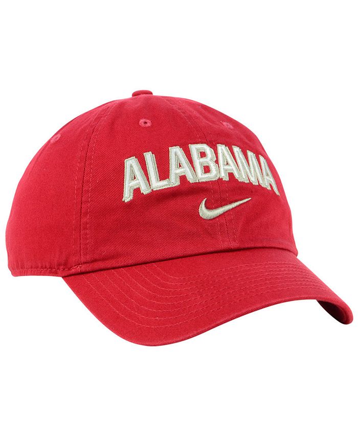 Nike Alabama Crimson Tide H86 Wordmark Swoosh Cap - Macy's