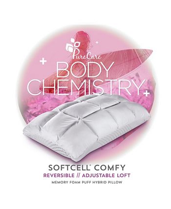 Pure Care Celliant SoftCell Comfy Pillow - Queen - Macy's