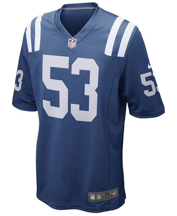 Nike Men's Darius Leonard Indianapolis Colts Game Jersey - Macy's