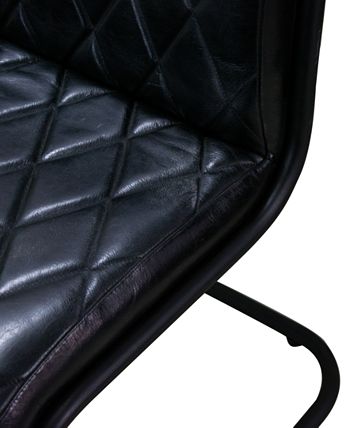 CDI Furniture Shilo Leather Chair - Set of 2 - Macy's