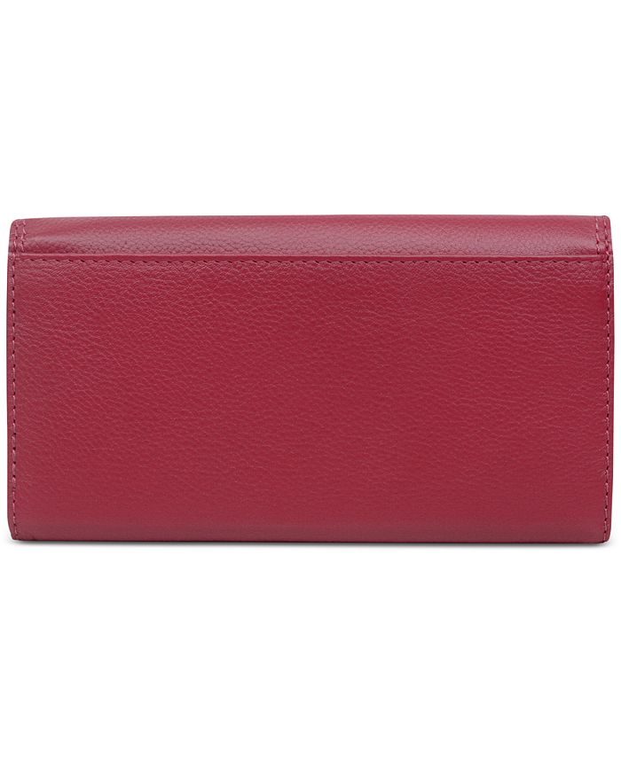 tula Flapover Leather Wallet - Macy's