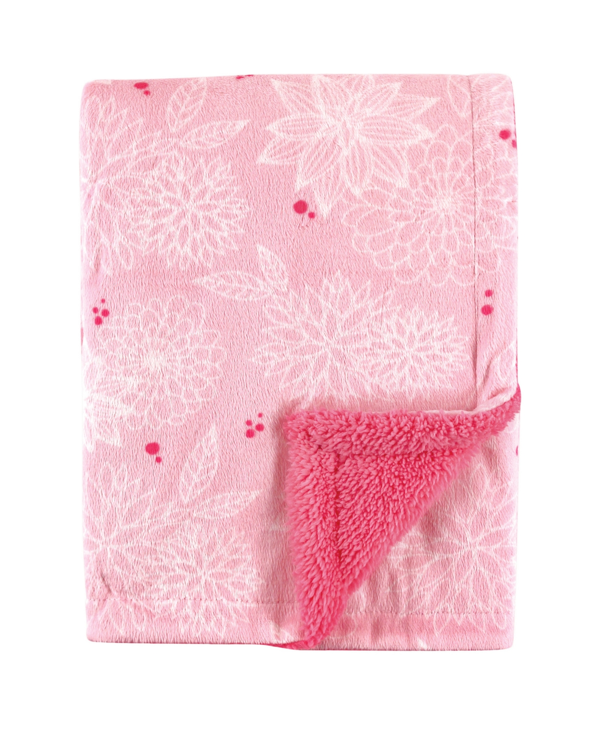 Click here for Hudson Baby Girls Double Layer Blanket - Floral prices
