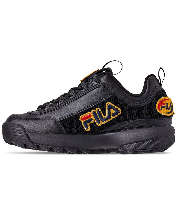 Fila Women's Disruptor II Patches Casual Athletic Sneakers from Finish ...