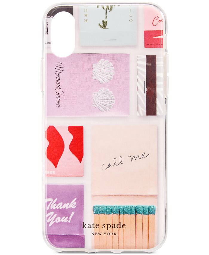 kate spade new york Matchbooks iPhone XS Case - Macy's