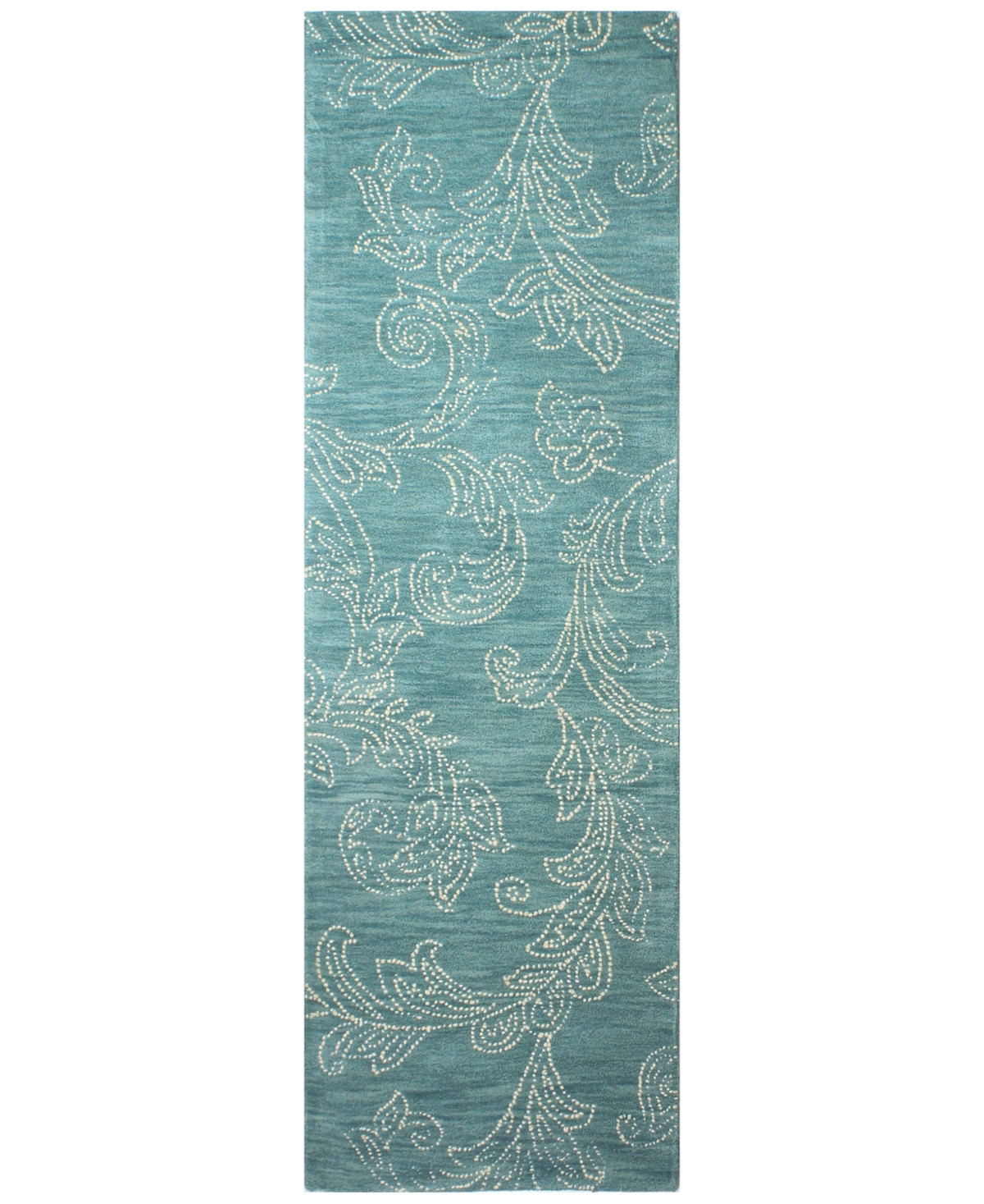 Click here for Bashian Veneto CL142 26 x 8 Runner Area Rug - Teal prices