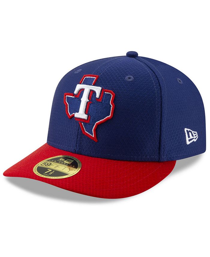 New Era Texas Rangers Spring Training 59FIFTY-FITTED Low Profile Cap ...