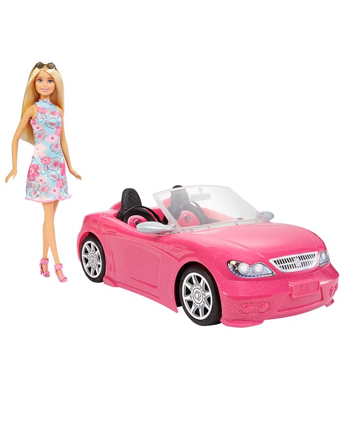 Barbie Doll and Car - Macy's