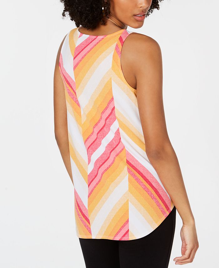 Alfani Printed Tank Top, Created for Macy's - Macy's