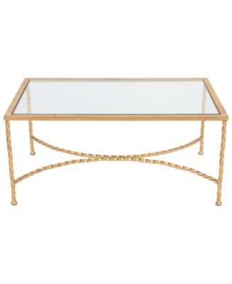 Matilda Glass Coffee Table, Quick Ship - Macy's
