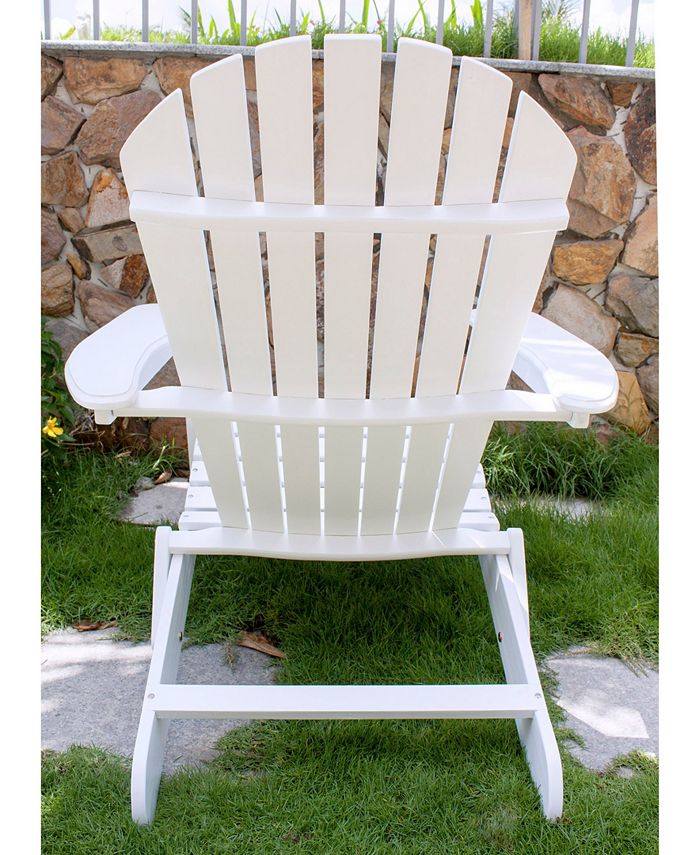 northbeam Simple Acacia Adirondack Chair - Macy's