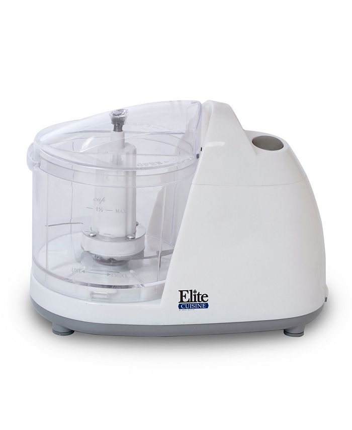 Elite Gourmet Elite Cuisine 1.5 Cup Mini Food Chopper - Macy's