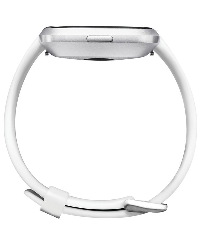 Fitbit Versa Lite White Strap Smart Watch 39mm - Macy's