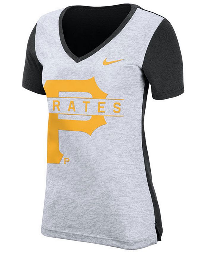 Nike Women's Pittsburgh Pirates Dri-FIT Touch T-Shirt - Macy's