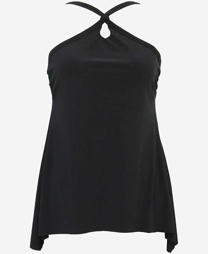 Miraclesuit Citizen Underwire Over the Shoulder Tankini Top - Macy's