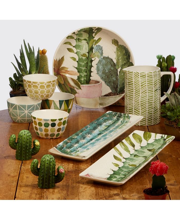 Certified International Cactus Verde Dinnerware Collection - Macy's