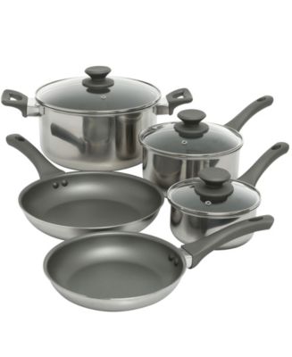 Oster Cuisine Rivendell 8 Piece Nonstick Aluminum Cookware Set - Macy's