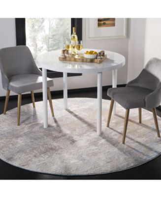 Safavieh Monray Slate and Ivory 7' x 7' Round Area Rug - Macy's