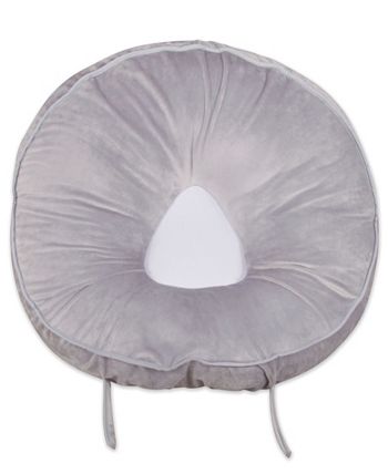 Leachco Podster Plush Sling-Style Infant Lounger, Gray - Macy's